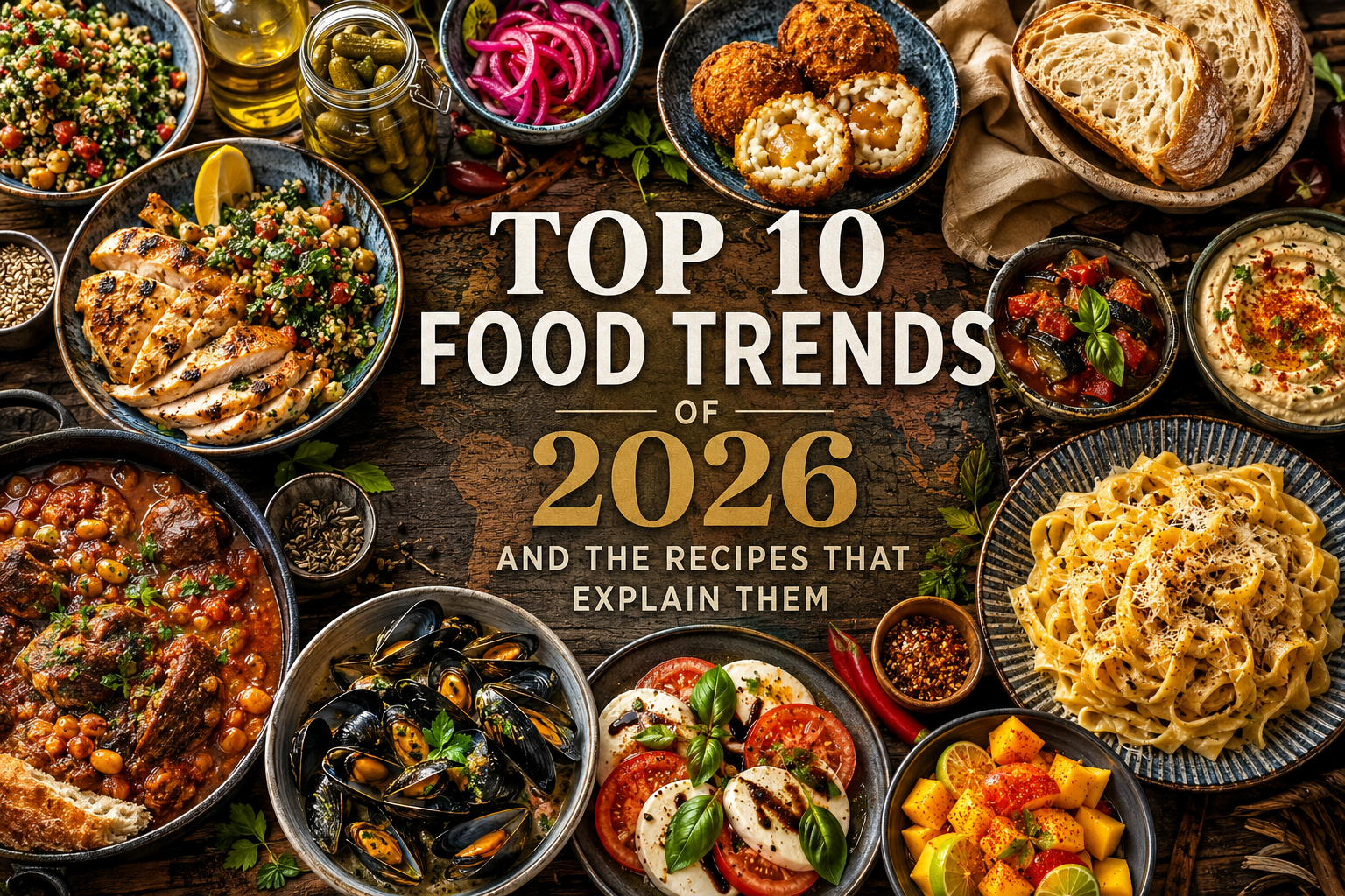 Top 10 Food Trends of 2026 and the Recipes That Explain Them | World On ...